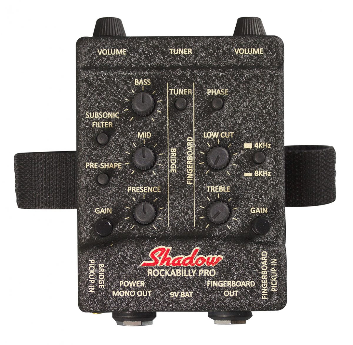 Shadow Rockabilly Pro Double Bass Pickup SH RB-PRO - Bass Bags