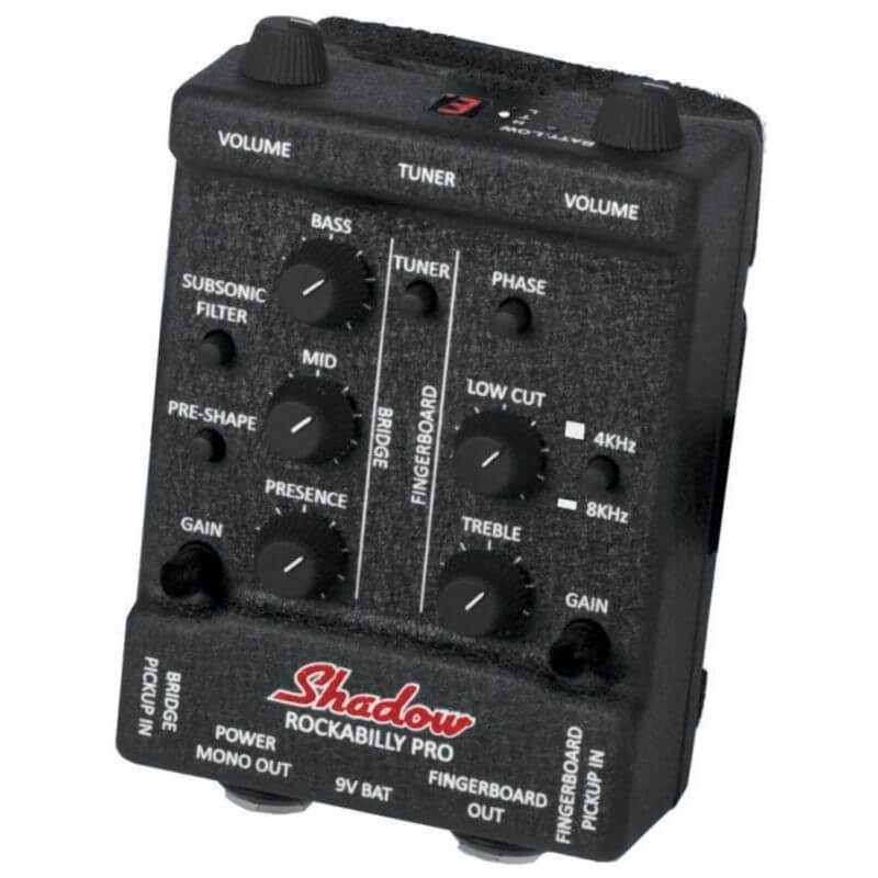 Shadow Rockabilly Pro Double Bass Pickup SH RB-PRO - Bass Bags