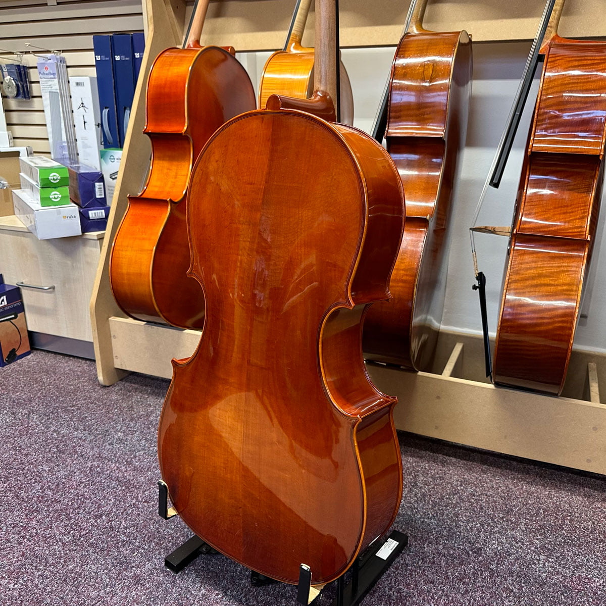 Used Primavera 200 Cello 3/4 Size, Geared Pegs, Helicore Strings - Bass ...